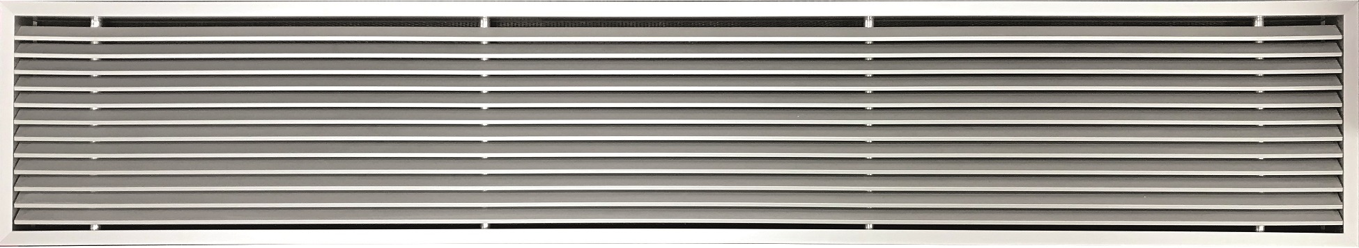 Rejilla lineales de lamas fijas a 45º. 31-45 - Koolair